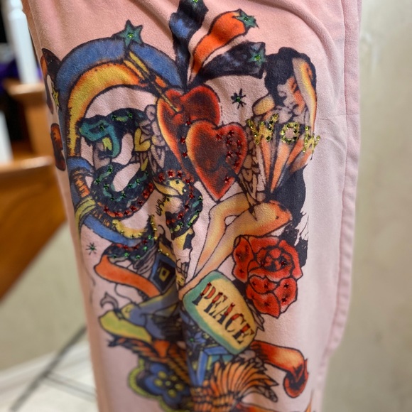 Ed Hardy | Intimates & Sleepwear | Vintage Ed Hardy Microfiber Bath ...